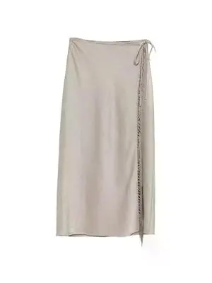 Nanushka Tie Detailed Skirts