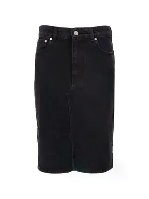 Stella McCartney Denim Skirt - Black