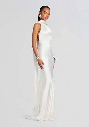 Retrofete Kelsa Maxi Dress - Ivory