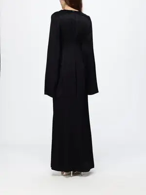 TWINSET Maxi Dress With Cape Effect