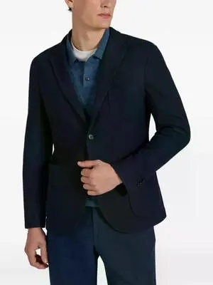 Incotex Rib-knit Blazer