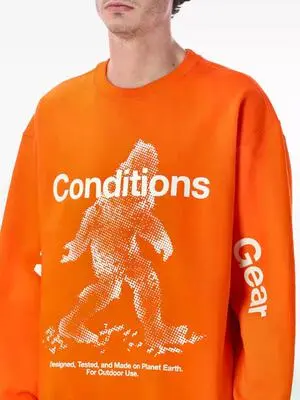 Nike Tuff Fleece Crew-neck Sweatshirt - Orange