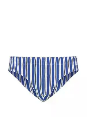 TOM FORD Striped Swim Briefs - Blue