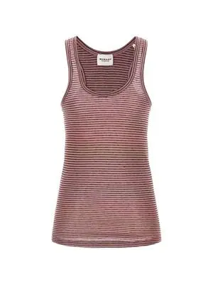 MARANT ETOILE Thea Striped Tank Top