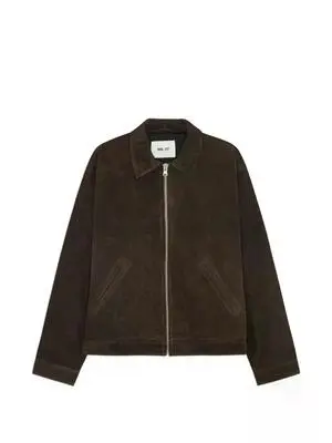 Nn07 Petrus Suede Jacket - Brown