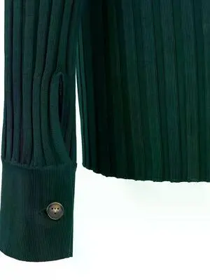 TOD'S Ribbed Button Cardigan