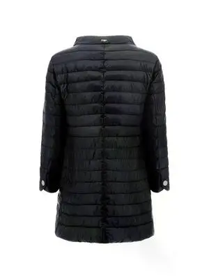Herno Rossella Quilted Coat - Black
