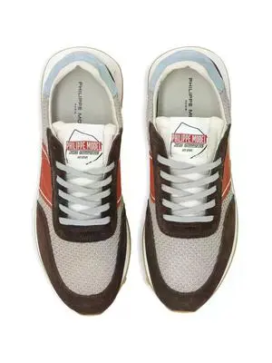Philippe Model Tour Low Panelled Sneakers - Brown