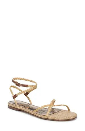 Sam Edelman Ellina Ankle Strap Sandal - Natural
