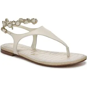 Sam Edelman Canna Ankle Strap Sandal Modern Ivory