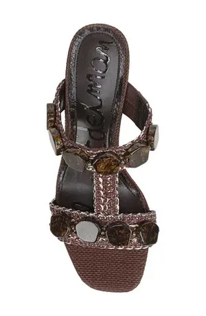 Sam Edelman Wedge Sandal - Mocha Multi
