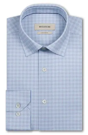 Bugatchi James Ooohcotton® Graph Check Print Button-up Shirt