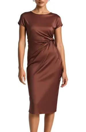 AREA STARS Avery Draped Dress