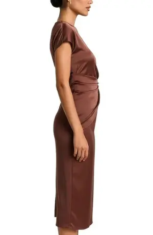 AREA STARS Avery Draped Dress