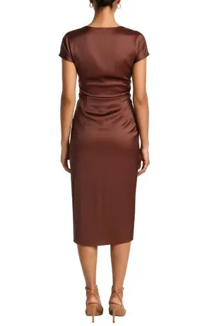 AREA STARS Avery Draped Dress