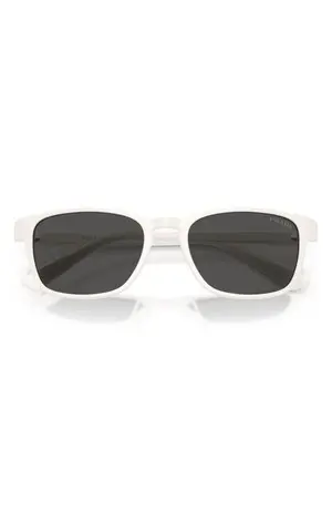 Prada 52mm Pillow Sunglasses - White/dark Grey