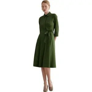 HOBBS LONDON Brigitta Midi Shirtdress