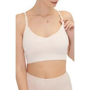Hatch The Essential Maternity Wireless Pumping And Nursing Bra - Petal