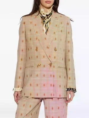 Etro Check-patterned Blazer