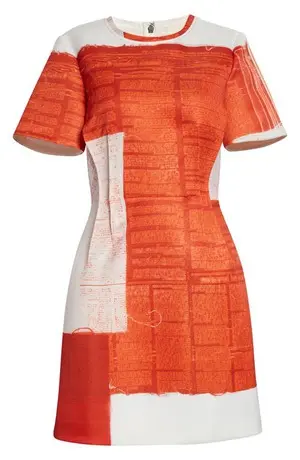 JASON WU Collage Print Minidress