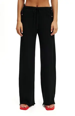BODY Isla Knit Relaxed Pant - Black