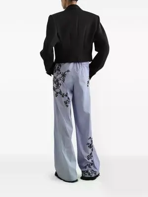 Dolce & Gabbana Shawl Collar Cropped Jacket