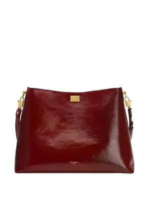 Dolce & Gabbana Vittoria Leather Cross Body Bag - Red
