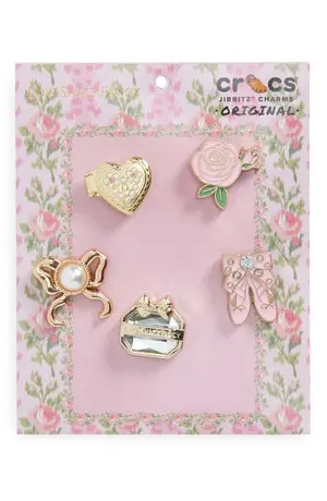 CROCS X Loveshackfancy 5-pack Jibbitz Shoe Charms