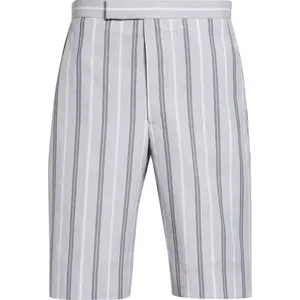 Thom Browne Fit 1 Stripe Backstrap Shorts
