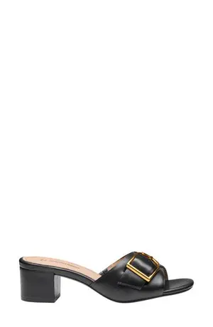 Johnston & Murphy Edith Buckle Slide Sandal