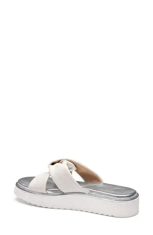 Johnston & Murphy Mitzi Platform Wedge Slide Sandal