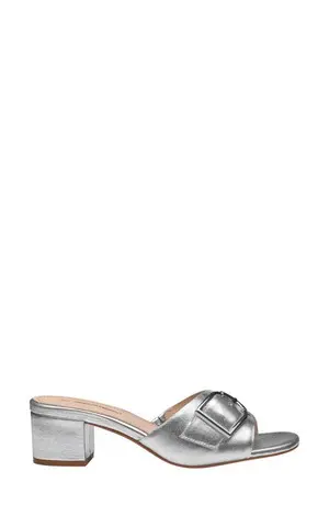 Johnston & Murphy Edith Buckle Slide Sandal