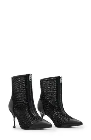 ALLSAINTS Natasha Mesh Bootie - Black