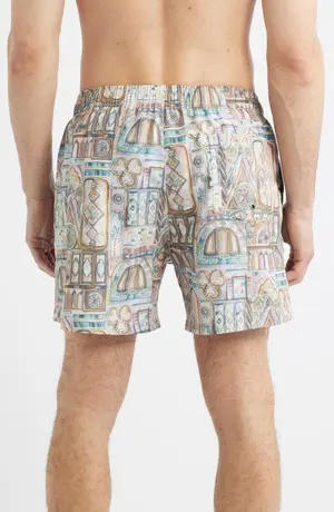 BOARDIES Printed Swim Trunks