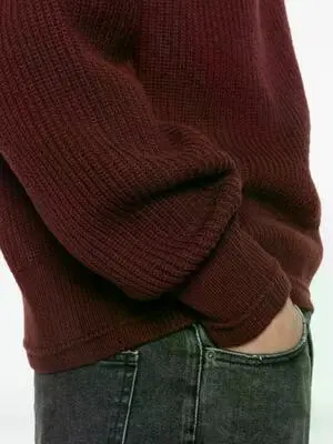 ENTIRE STUDIOS Zip-up Top - Red