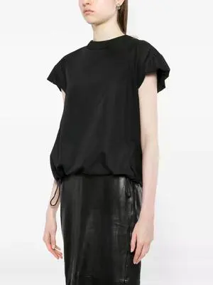 Sacai Gathered A-line Skirt With Drawstring
