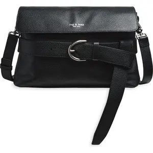 Rag & Bone Lexington Leather Crossbody Bag - Black