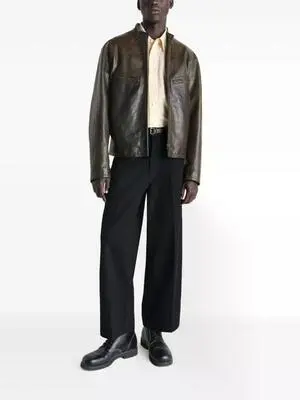 LEMAIRE Leather Biker Jacket