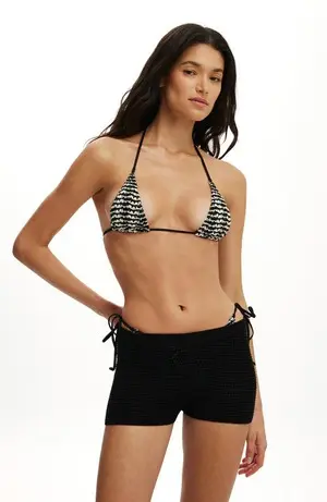 Cotton:on Lenni Knit Mini Short - Black