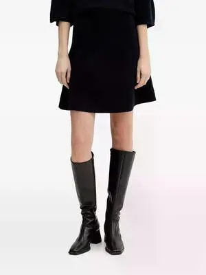GESTUZ Knitted A-line Mini Skirt