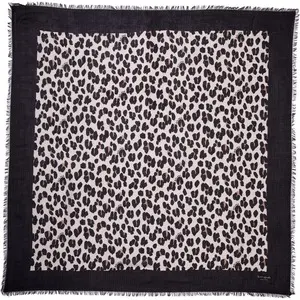 Kate Spade New York Forest Feline Square Scarf - Calcium