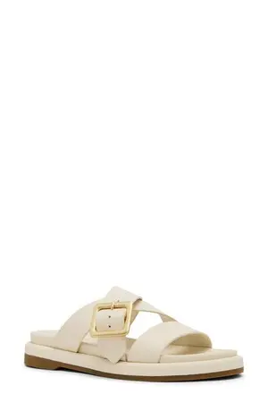 Blondo Larah Waterproof Sandal - White Leather