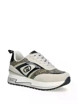 Liu Jo Logo Detail Sneakers - Grey