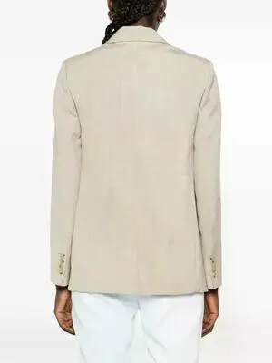 FORTE_FORTE Flap-pocket Blazer - Neutrals