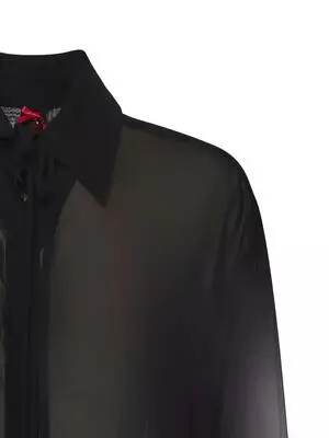 Pinko Tie-neck Shirt - Black