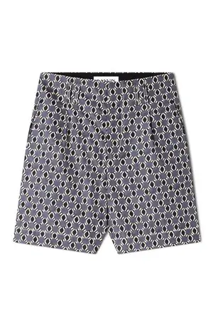 LANVIN Printed Cotton Shorts