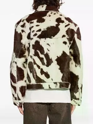 REPRESENT Patterned Cowhide Jacket