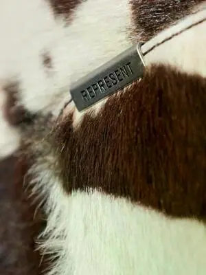 REPRESENT Patterned Cowhide Jacket