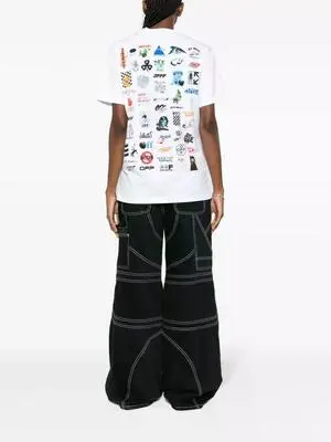 Off-White Logic Cotton T-shirt