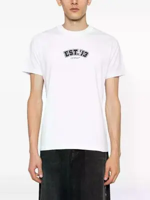 Off-White Logic Cotton T-shirt